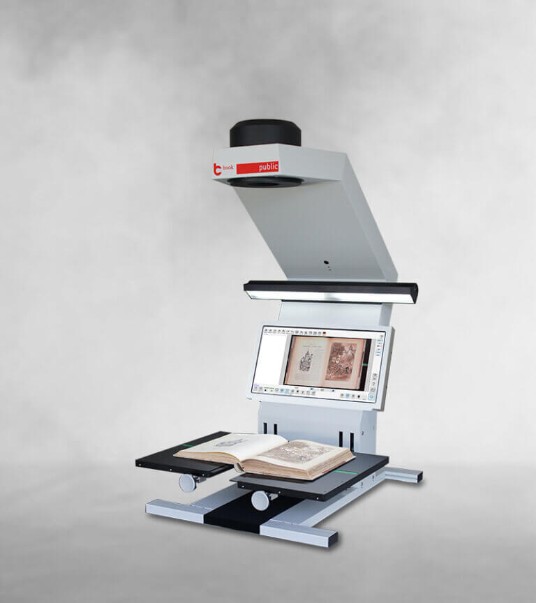 Kiosk Profi A2 Buchscanner | book net Buchscanner